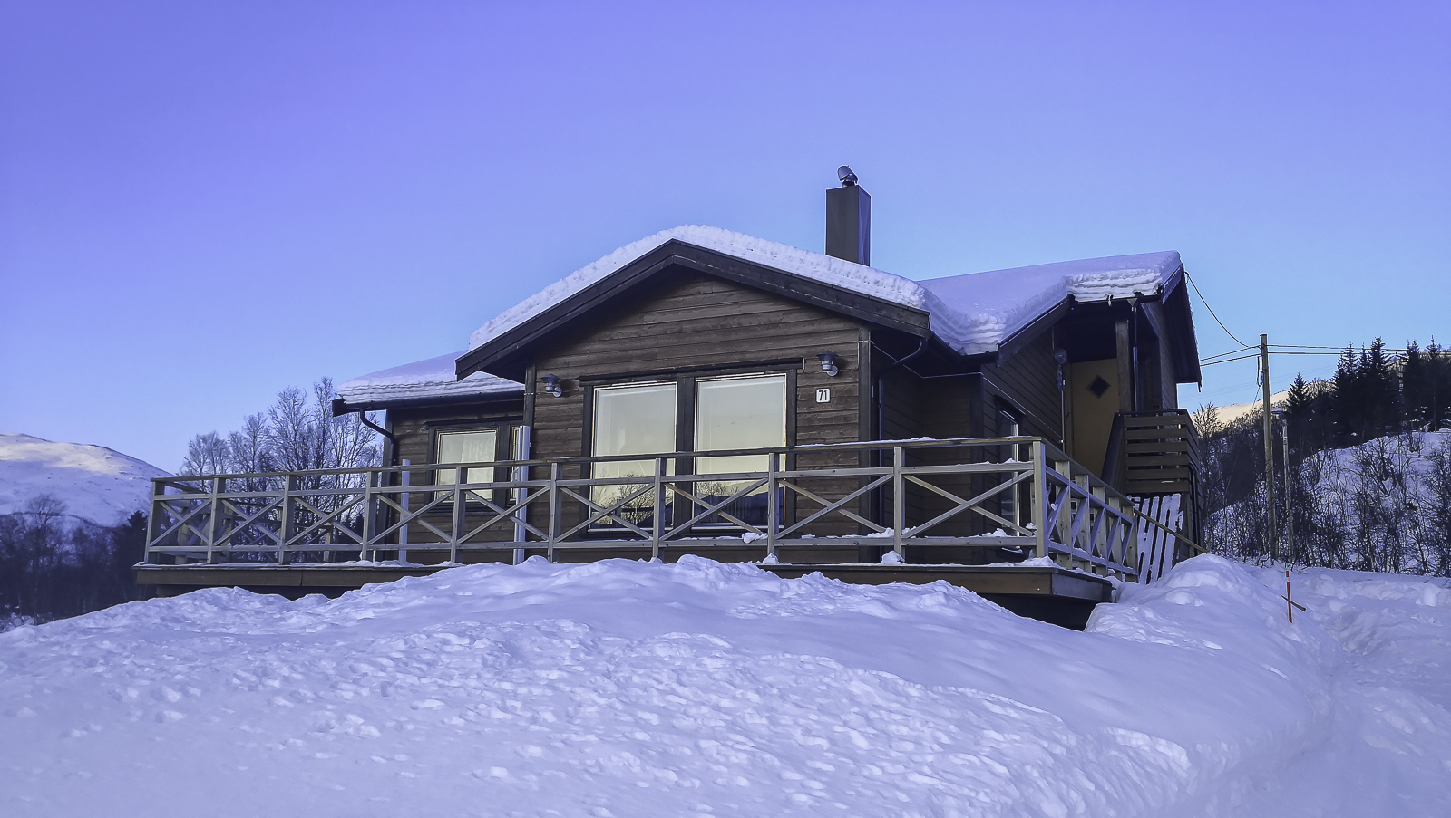 La Cabaña de Las Auroras en Botnhamn Isla de Senja Noruega – El ...