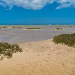 La playa de Risco del Paso Sureste de la isla de Fuerteventura Mayo ...