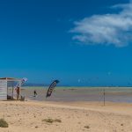La playa de Risco del Paso Sureste de la isla de Fuerteventura Mayo ...